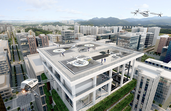 현대엘리베이터, UAM 핵심 ‘버티포트’ 개발 본격화